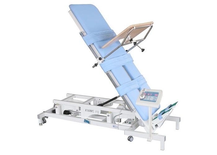 Hospital / Clinic Electric Vertical Rehabilitation Bed For Patient ...