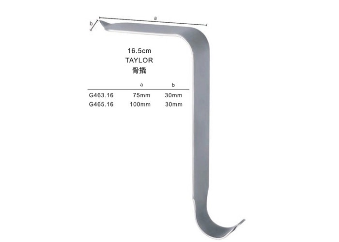 Metal Bone Pry Orthopedic Surgical Instruments , Sterile Orthopedic ...