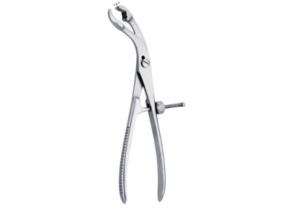 Hospital Metal Bone Holding Forceps With Speed Lock For Orthopedic ...