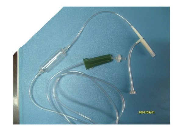 Sterilized Disposable Infusion Set , ISO Standard Medical Infusion Set ...