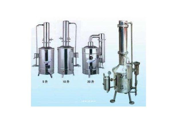 Vertical Water Distillation Unit For Lab , Full Automatic Multi Effect ...